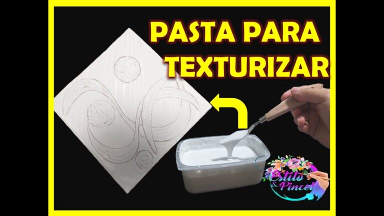 Pasta de textura: El secreto para pintar con estilo | Actualizado junio ...