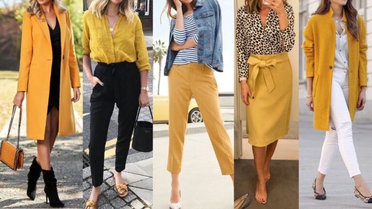 Descubre los colores perfectos que combinan con el mostaza ...