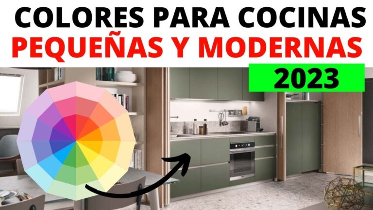 Transforma tu cocina pequeña con una combinación de colores fabulosa ...